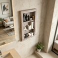 Fully Assembled 14"x24" Recessed Wall Niche Insert, Waterproof In-Wall ...