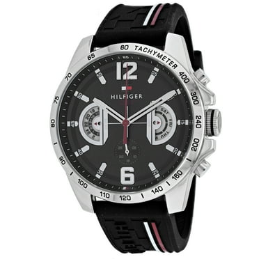 WATCH TOMMY HILFIGER STAINLESS STEEL BLACK BLACK MEN 1710391 - Walmart.com