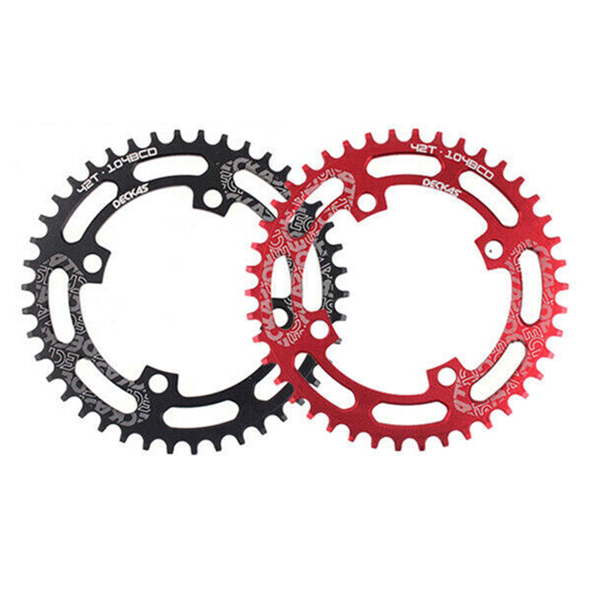 DECKAS 40-52T Round Mountain Bike Chainring for 8/9/10/11/12 Speed ...