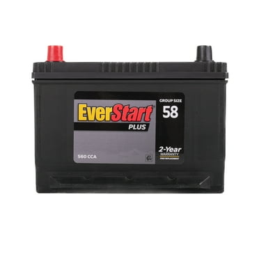 EverStart Plus Lead Acid Automotive Battery, Group Size 75 (12 Volt/600 ...