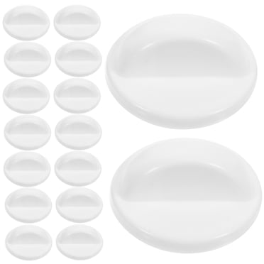 HVAC White Plastic Manual Damper Knob for 0.25 Inch Shaft Dampers ...