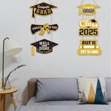SUSHANG 2025 Graduation Door Banner Set of 2 - Double-Sided Cardstock ...
