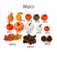 86 Pcs Halloween Haunted Pumpkins — Orange Hues with Eerie Shadows ...