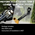 Dirt Bike Folding Gear Shifter Shift Lever CNC For DRZ400S DRZ400SM ...