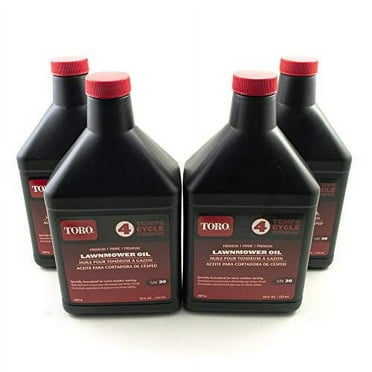 Toro Premium SAE 30 4-Cycle Engine Oil, 8 oz, High Quality Detergent ...
