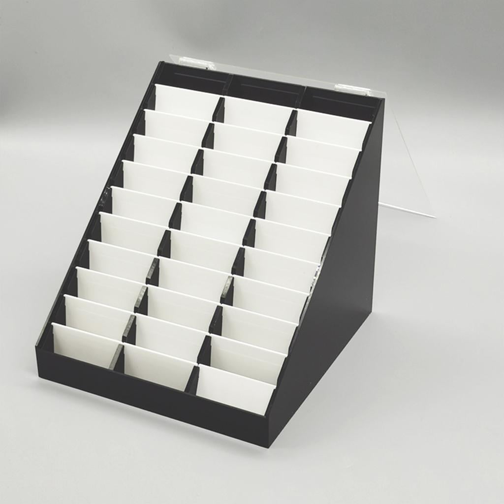 Acrylic Display Holder, Acrylic False Nail Tip Display Stand Rack for ...