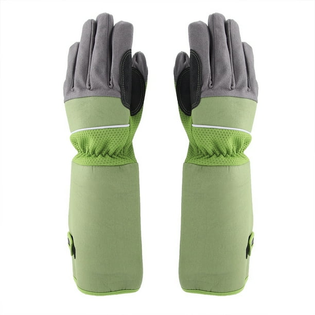 Long Rose Pruning Gardening Gloves Puncture Resistant Work Yard Glove ...