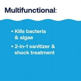 HTH Pool Care Chlorine Swimming Sanitizing Liquid Chemicals, 1 gal ...