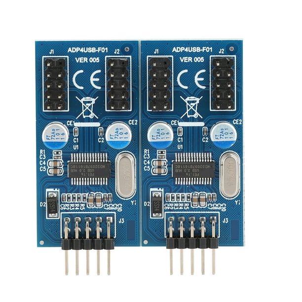 USB Splitter,Motherboard 9-pin USB Head Multiport USB Mainboard ...