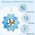 201 Stainless Steel 3D Wind Spinner for Yard and Garden Indoor Outdoor ...