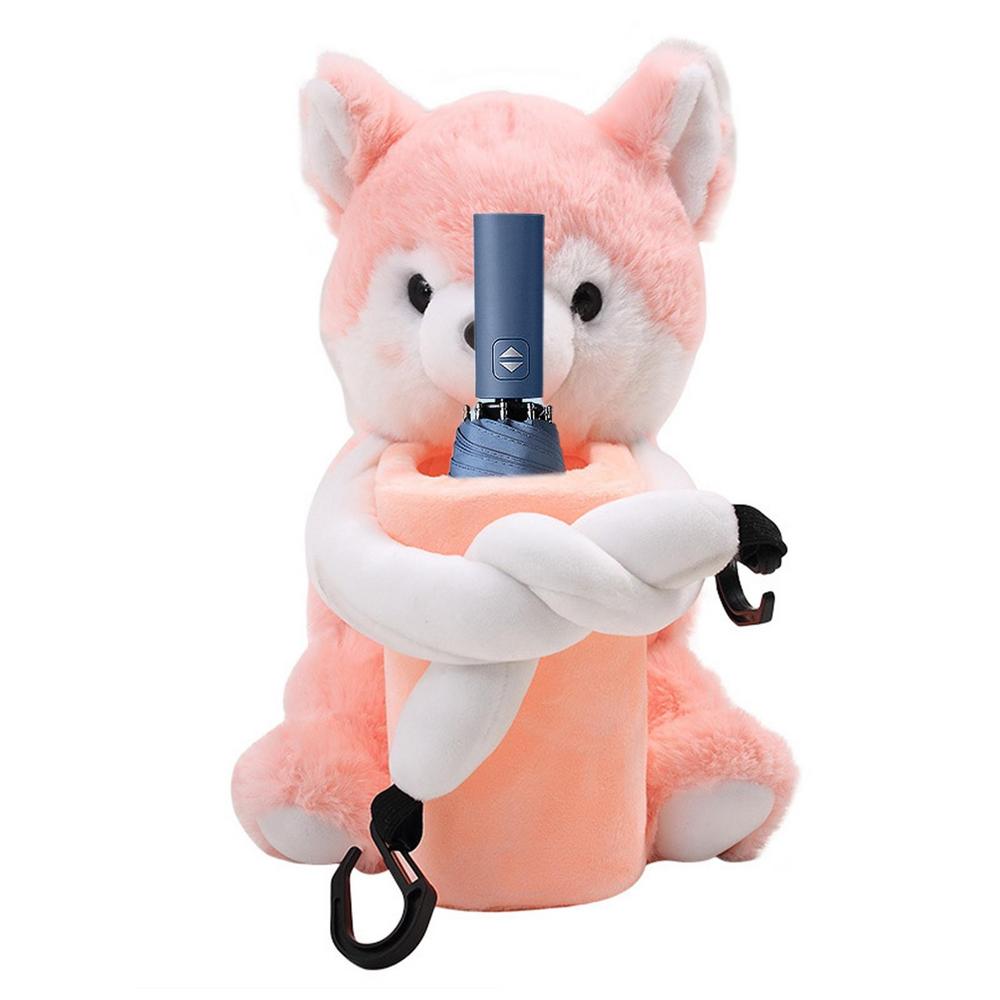 Tohuu Round Tissue Box Lovely Soft Cylinder Tissues for Car with Plush ...