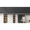 Art3d 12-Pack PVC Drop Ceiling Tiles，24x48in Glue up Ceiling Tile，Cover ...