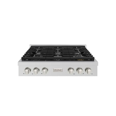 Thor Kitchen Hrt3618ulp Liquid Propane 36" Wide Built-In Gas Rangetop ...