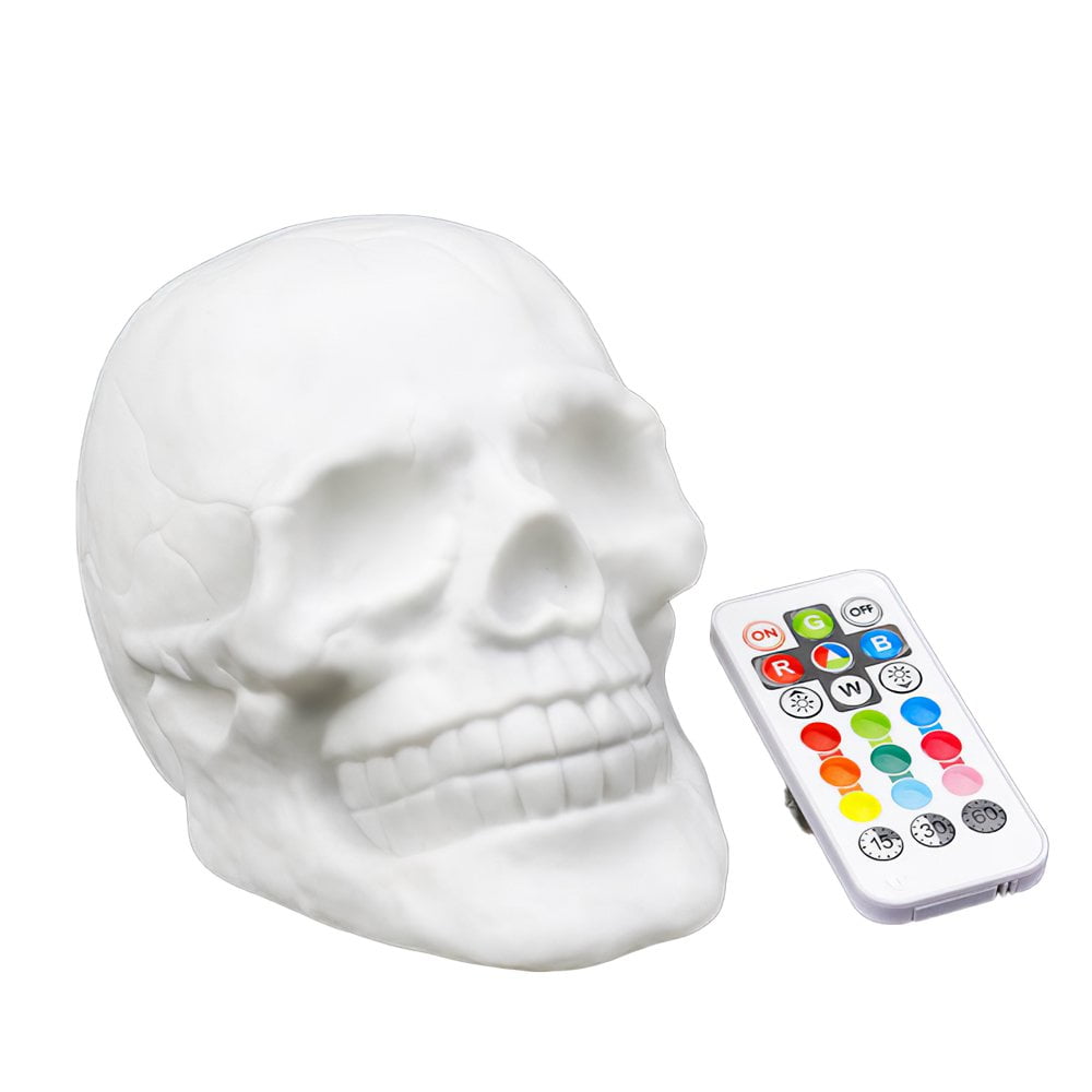 Click here for Generic Skull Night Lamp White 2100mah Usb Recharg... prices