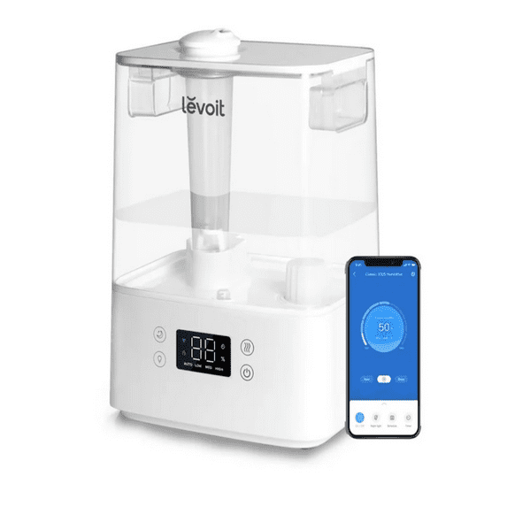 (Open Box) Levoit LUH-A601S-WUSB Smart Cool Mist Ultrasonic Humidifier ...