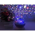 NowGo Night Night Light Projection Lamp - Purple Starry Sky Nightlight ...