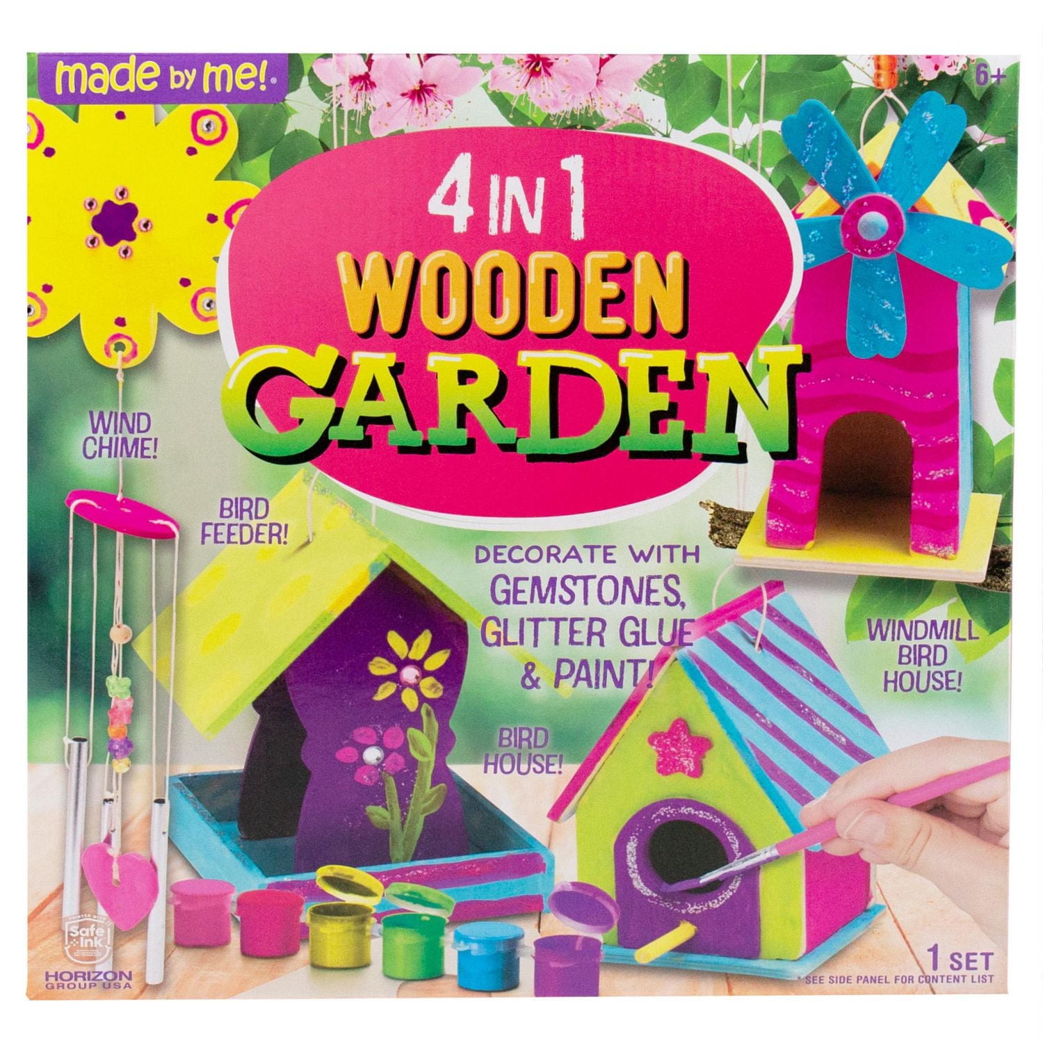 Click here for Made By Me 4-In-1 Wooden Garden Set prices