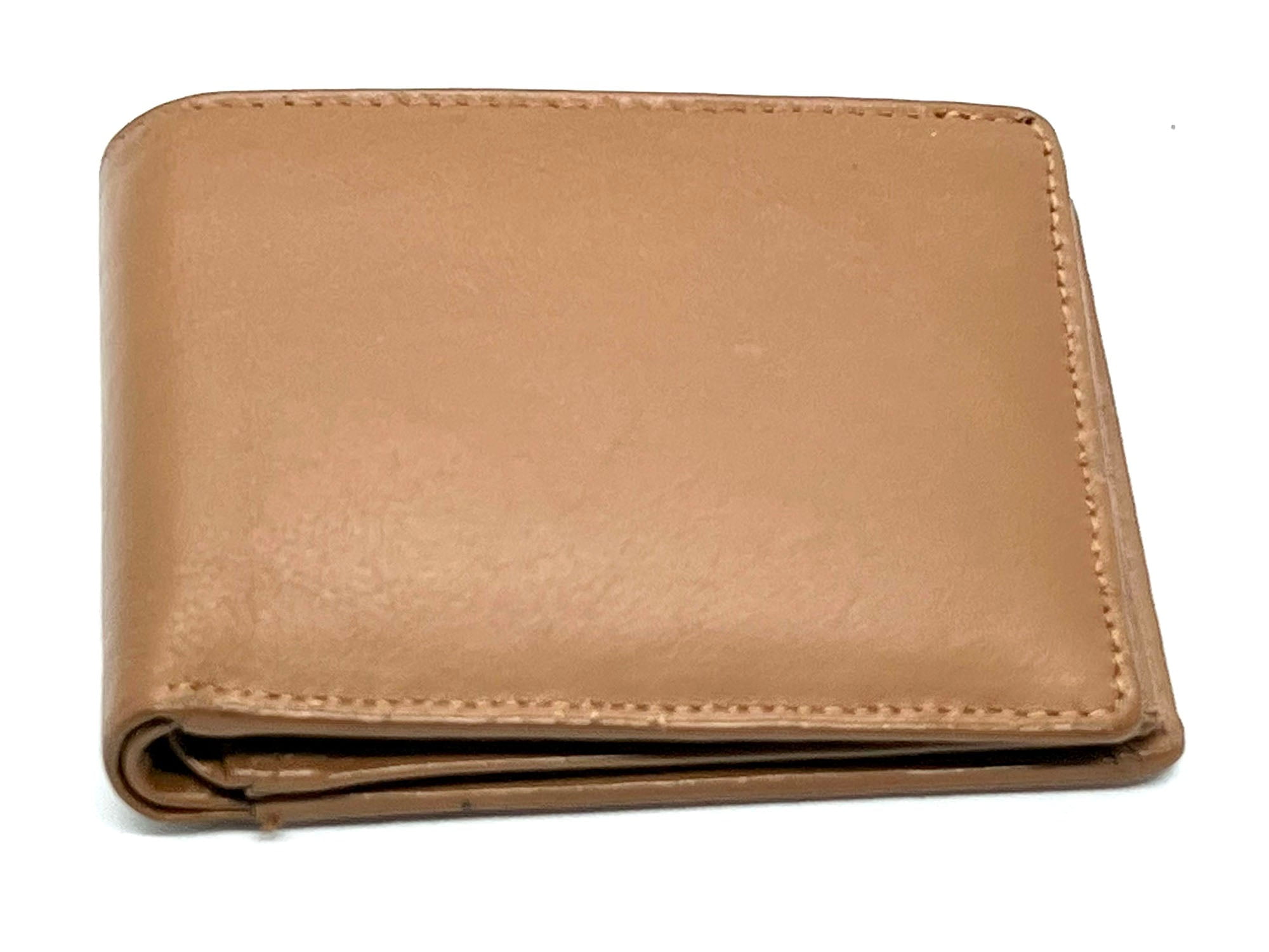 Tan RFID Blocking Premium Leather enter Flap Bifold Wallet Tan RFID ...