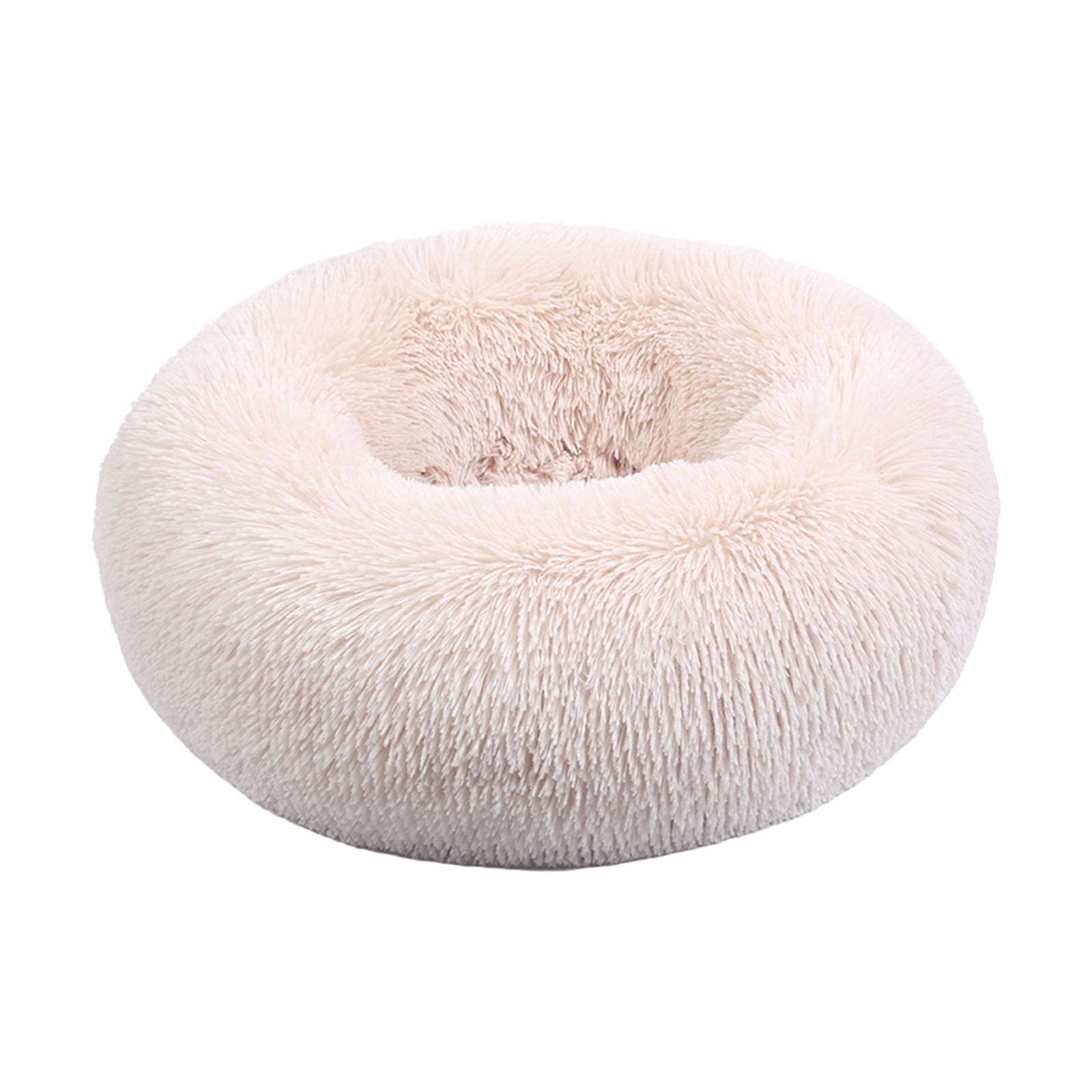 Click here for Oimzzr Fluffy Plush Round Pet Bed Self-Warming Cat... prices