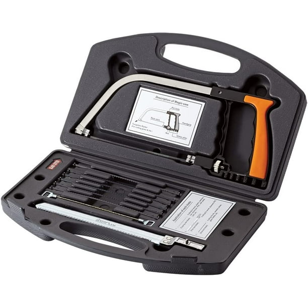 Original 15-in-1 Magic Universal Hand Saw Kit Toolbox of Multi Blades ...