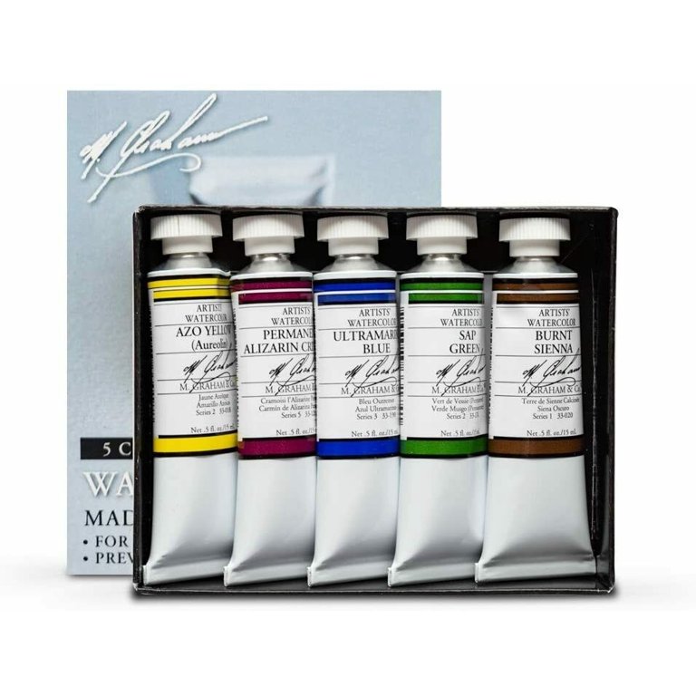 M Graham Watercolor Primary Colors Largest Collection | www ...