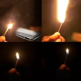 potrochi Portable Stainless Steel Matchboxes With Friction Plate,Mini ...