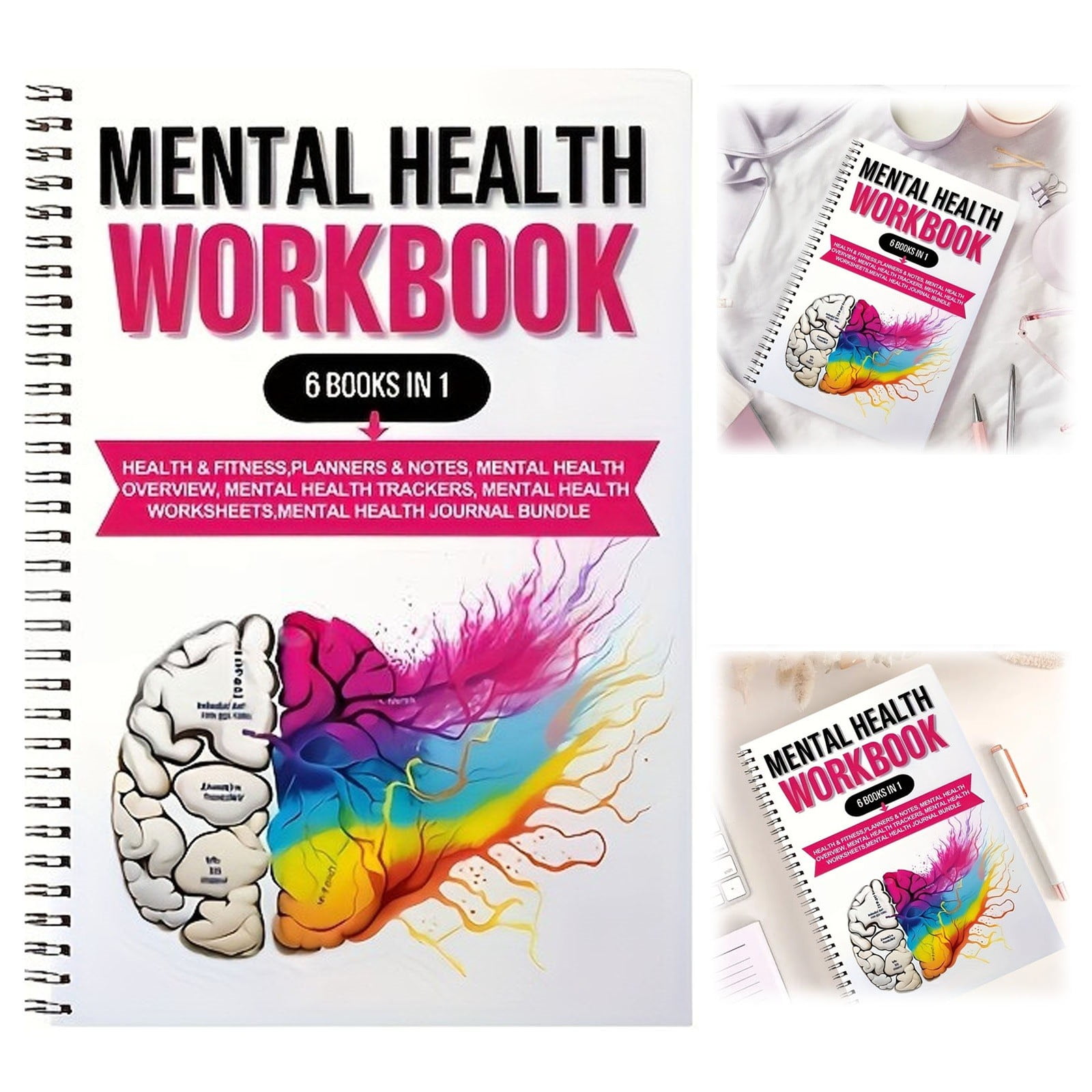 Click here for Imengl Akegamn Clearance! Mental Health Workbook H... prices