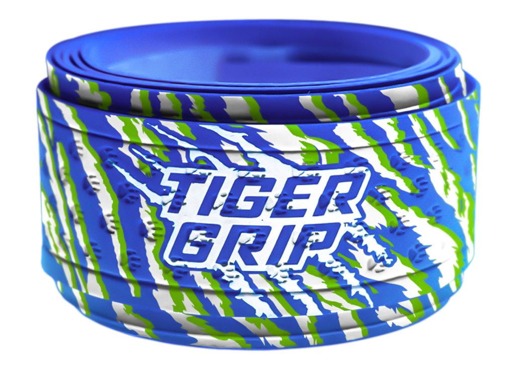 Tiger Grip Bat Wrap/Bat Tape for Baseball and Softball - 1.1mm - Ocean ...
