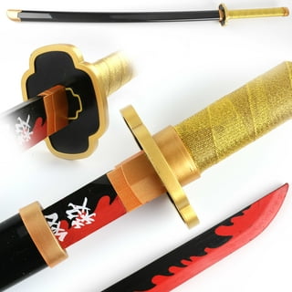 Cosplay Anime Kyojuro Rengoku Sword Building Block Models Kit for Demon ...