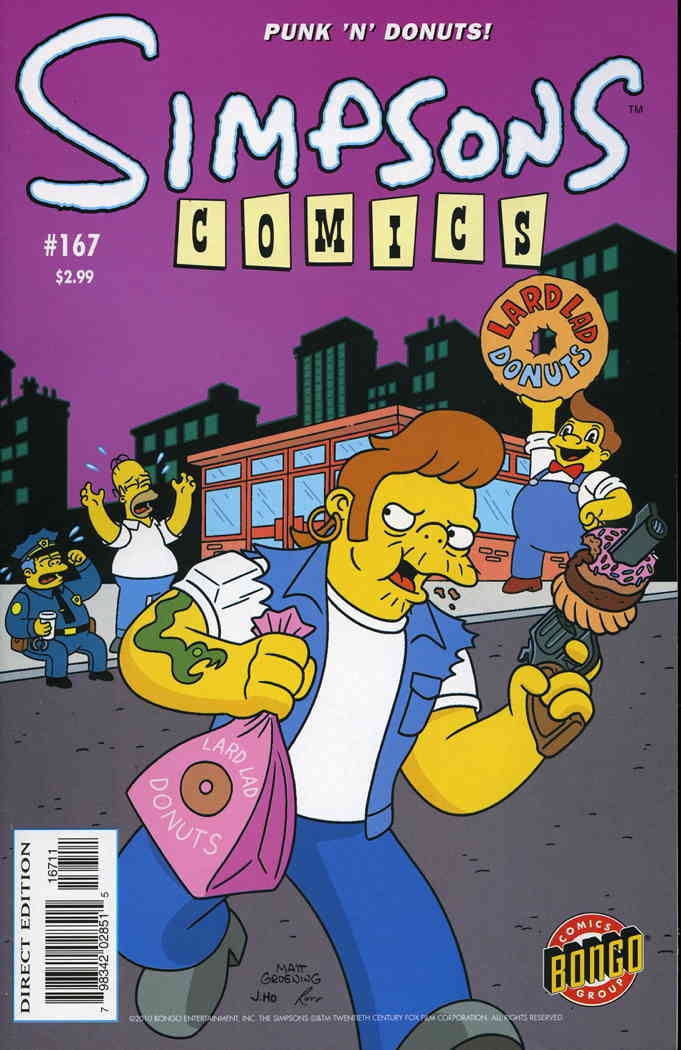 Simpsons Comics #167 VF ; Bongo Comic Book - Walmart.com