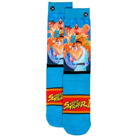 Street Fighter 817688 Street Fighter World Warriors Crew Socks ...