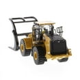 CAT Caterpillar 972M Wheel Loader with Log Fork and Operator High Line ...