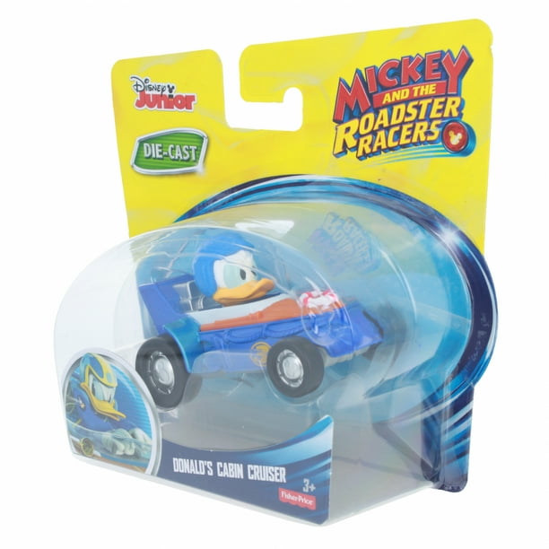 Donald Duck Roadster Racer Die-cast Action Figure Car Cabin Cruiser ...