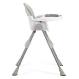 Dream On Me Portable 2-In-1 Table Talk High Chair, Gray - Walmart.com