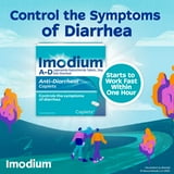 Imodium A-D Diarrhea Relief Caplets, Loperamide Hydrochloride, 24 Count. HSA/FSA Eligible ...