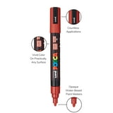 Uni POSCA PC-5M Paint Markers, Medium Tip (1.8-2.5mm), Warm Tones, 8 ...