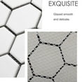 The Tile Life Honeycomb 2x2 White Porcelain Floor and Wall Tile - 1 ...