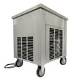 INTBUYING Fried Ice Cream Machine Frozen Yogurt Stir-frying Ice Maker ...