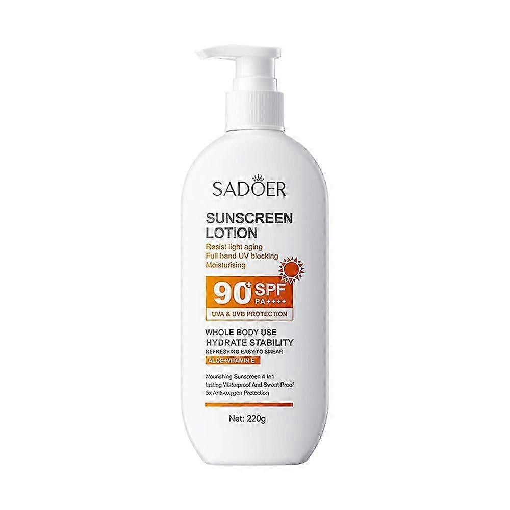 Protector solar FPS 90+ para rostro, uso en todo el cuerpo, protector ...