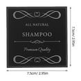 BESTYASH 6 Sheets of Waterproof Soap Labels PVC Selfadhesive Sticker ...
