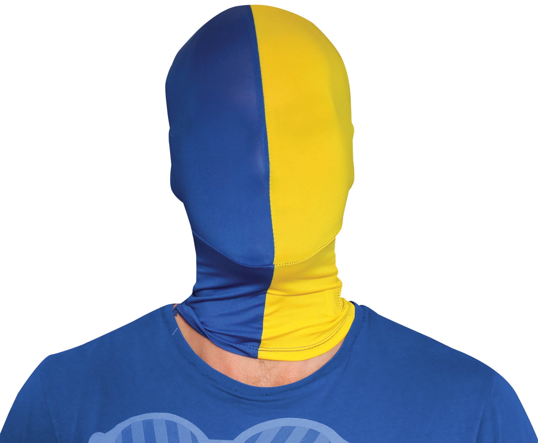 Original Morphsuits Blue/Yellow Morph Masks Morph Mask One Size ...