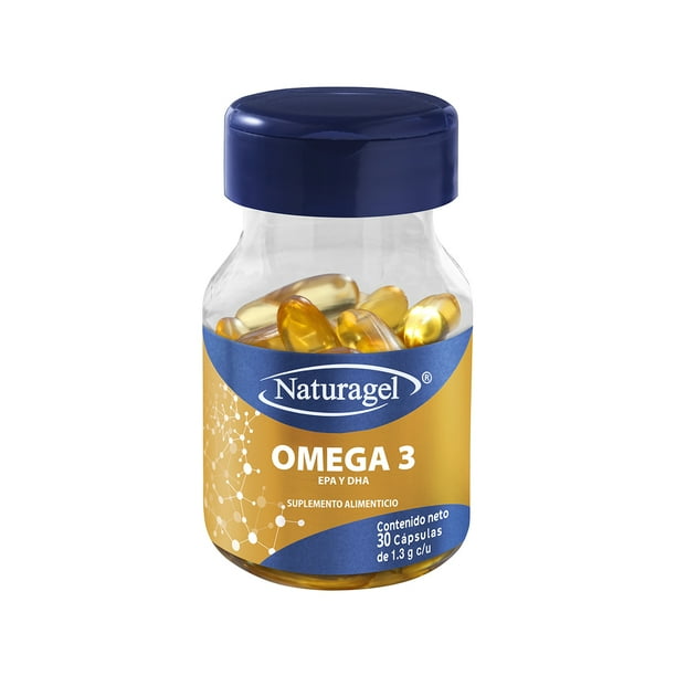Omega 3 (EPA / DHA) Naturagel | 30 Cápsulas SoftGel Naturagel Naturagel ...