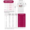 Cartoon Color T Shirts for Women Short Sleeve Cotton Crewneck T-Shirt ...