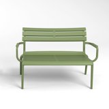 Compamia Paris Outdoor Bench Olive Green - Walmart.com