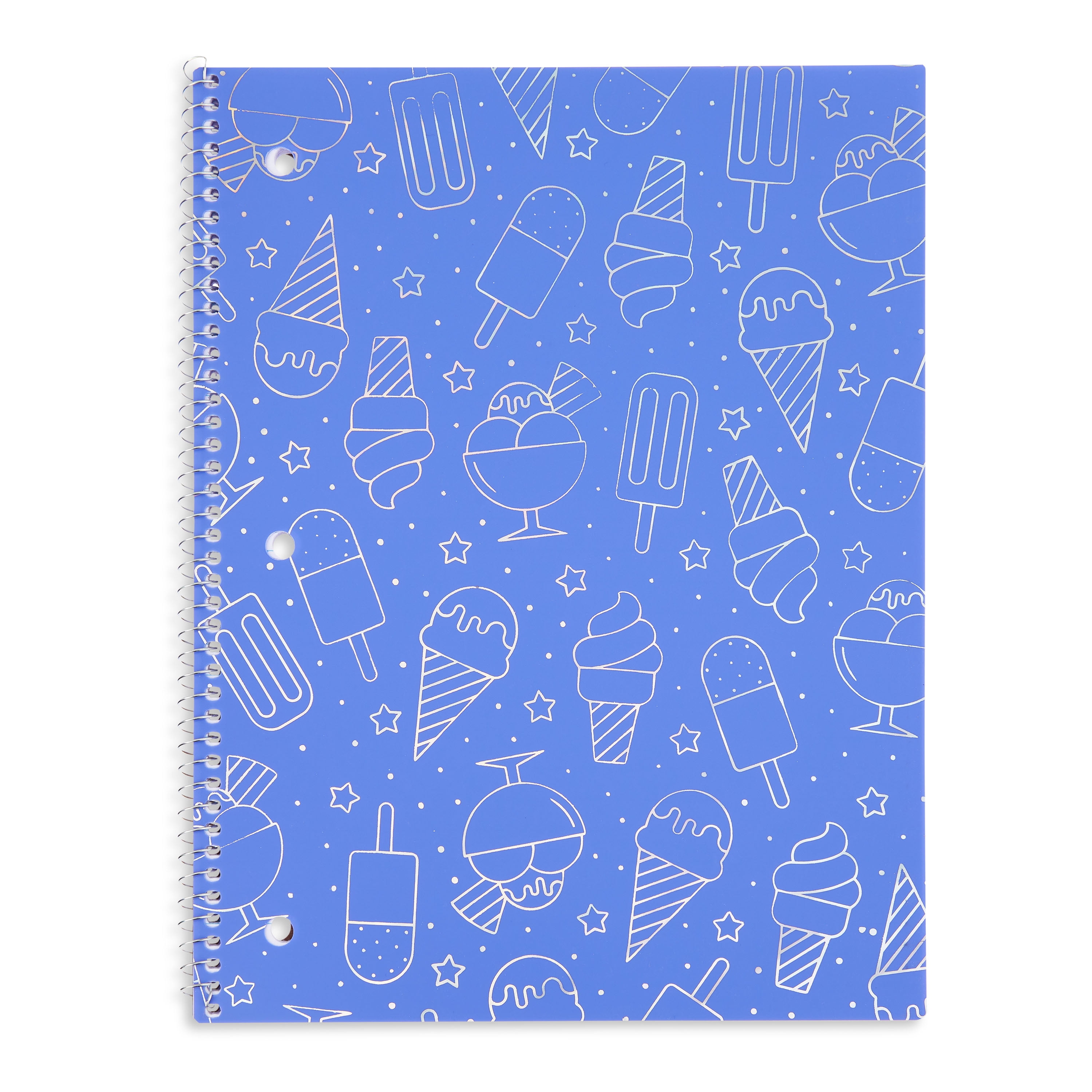 Pen+Gear 1-Subject Notebook, Poly Cover, Wide Ruled, 80 Sheets, Purple ...