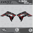 Kalair GFX Graphics Kit for Honda CRF450X (2019-2025) Evader Series ...