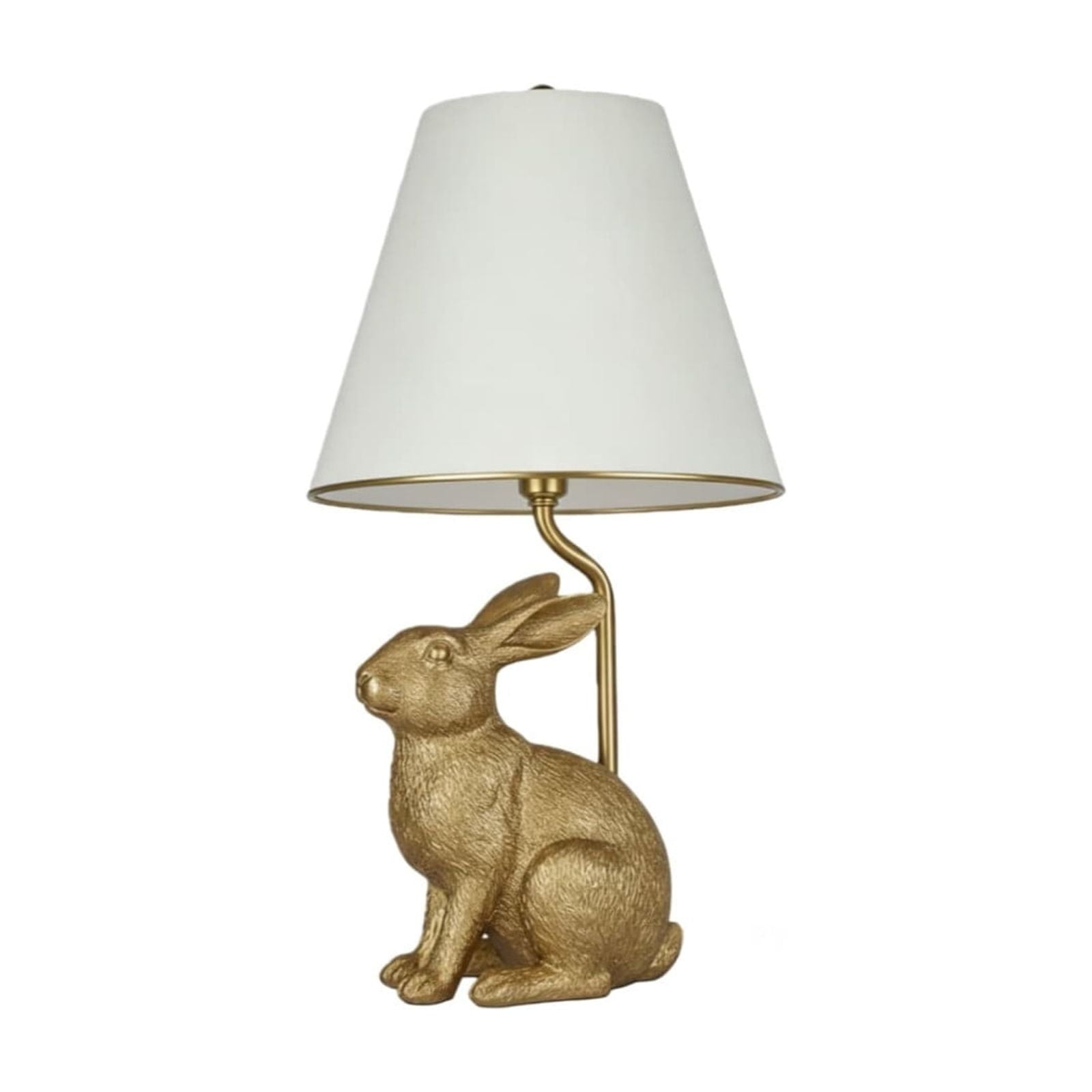 Click here for Rbaofujie Golden Rabbit Sculpture Table Lamp With... prices