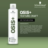Schwarzkopf Osis+ Hair Texture Craft Dry Texture Spray - 7.7 oz ...
