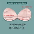 Ultra-Thick Reusable Bra Inserts - Soft Anti-Show Through Pads for ...