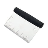 Mainstays Stainless Steel Kitchen Bench Scraper with Soft Grip Handle 1 ...